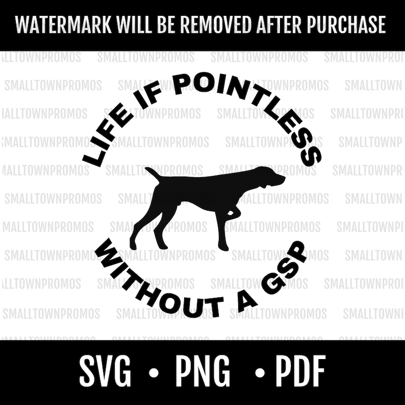 Life Without A GSP is Pointless SVG PNG Digital Download - Etsy
