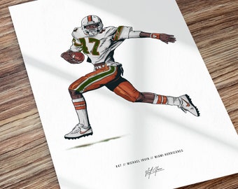 Michael Irvin Poster - Etsy