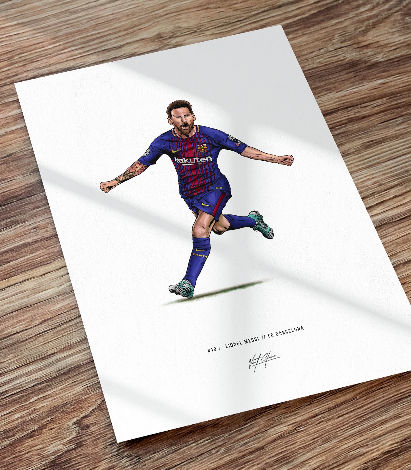 Lionel Messi Fathead Poster 23 - munimoro.gob.pe