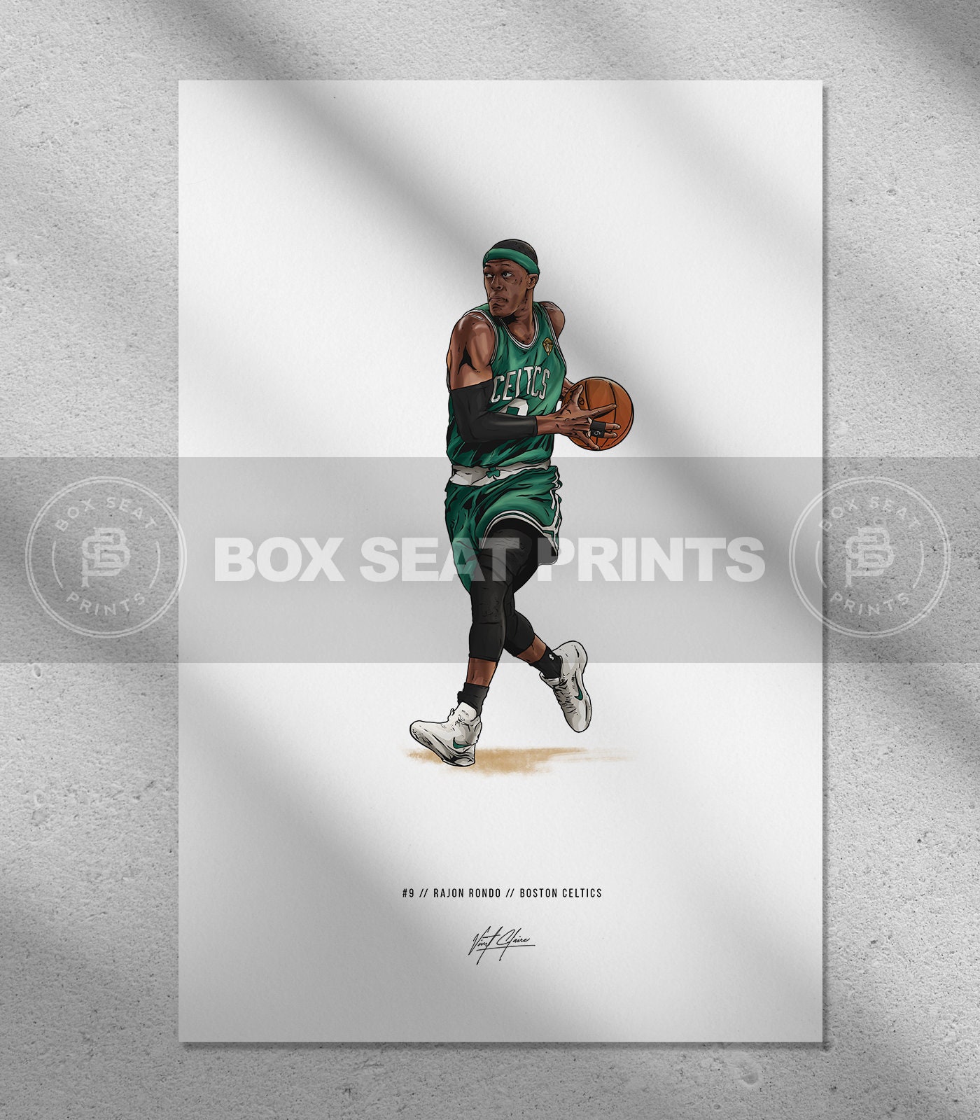 Drawings Of Rajon Rondo