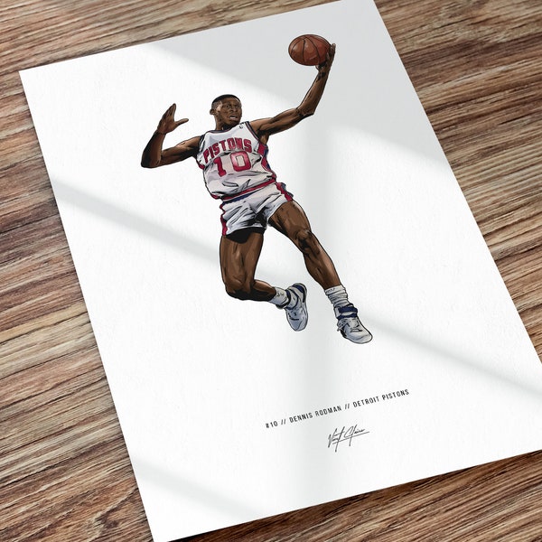 Dennis Rodman - Etsy