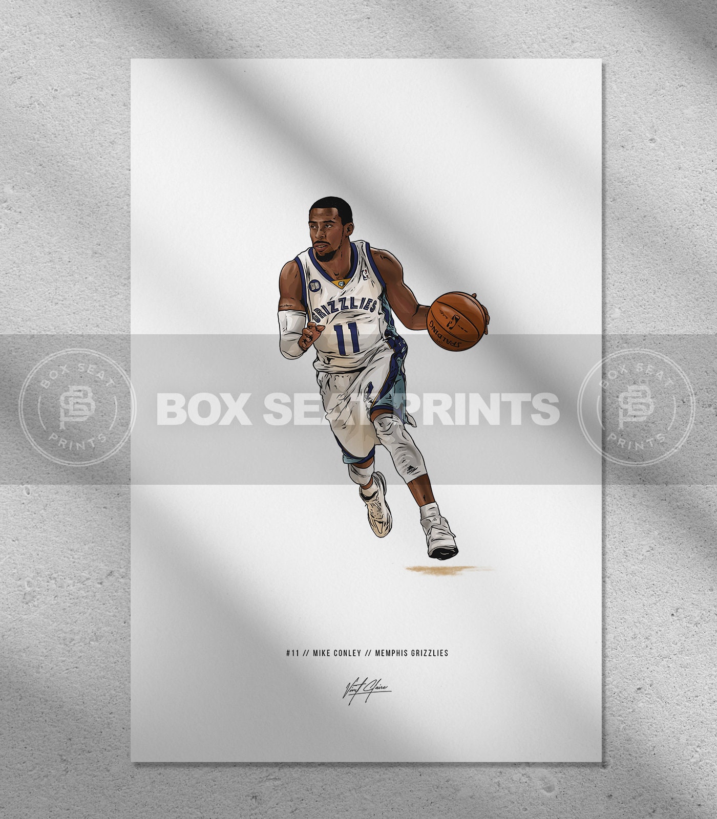 Mike Conley Boxer Poster