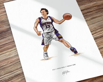 Steve Nash Poster | Etsy