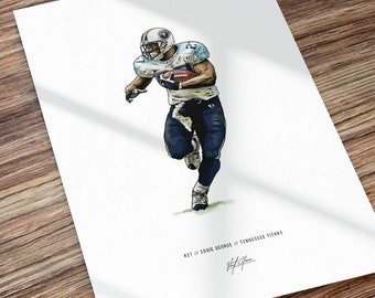 Eddie George Poster - Etsy