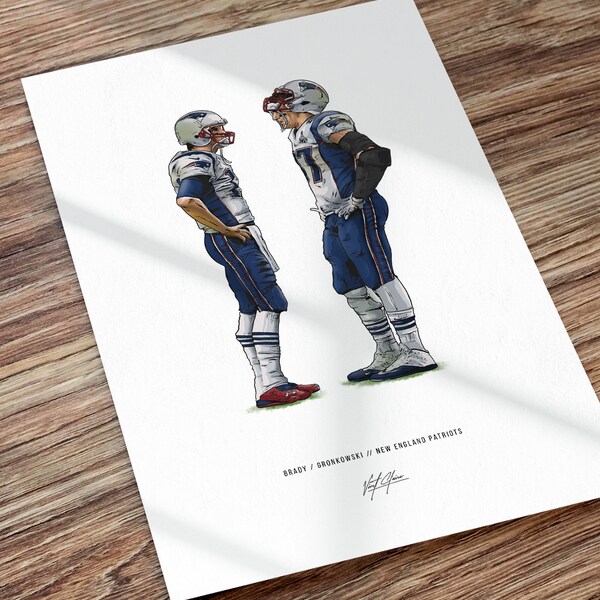 Tom Brady Canvas - Etsy