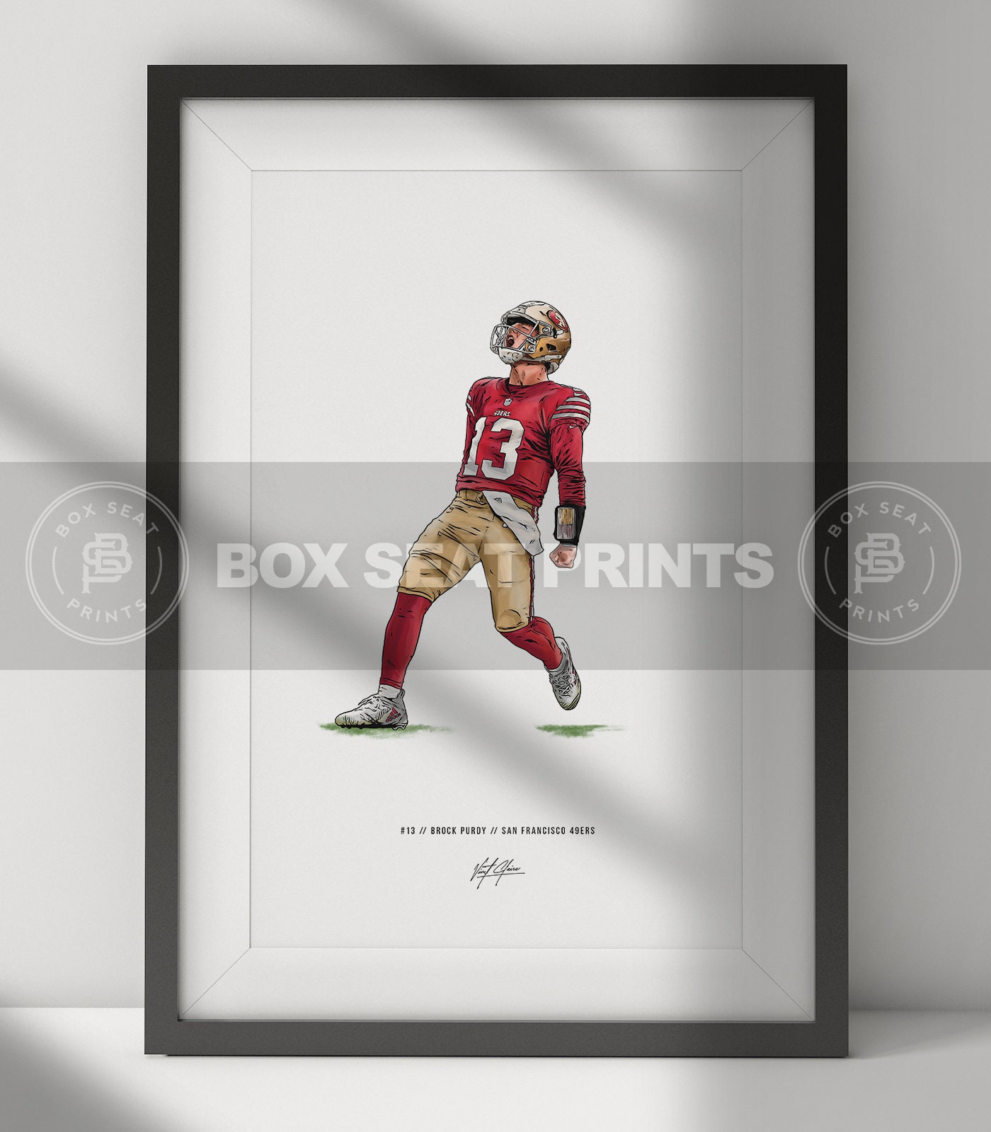 Brock Purdy San Francisco 49ers Football Poster sold by Giovanna ...