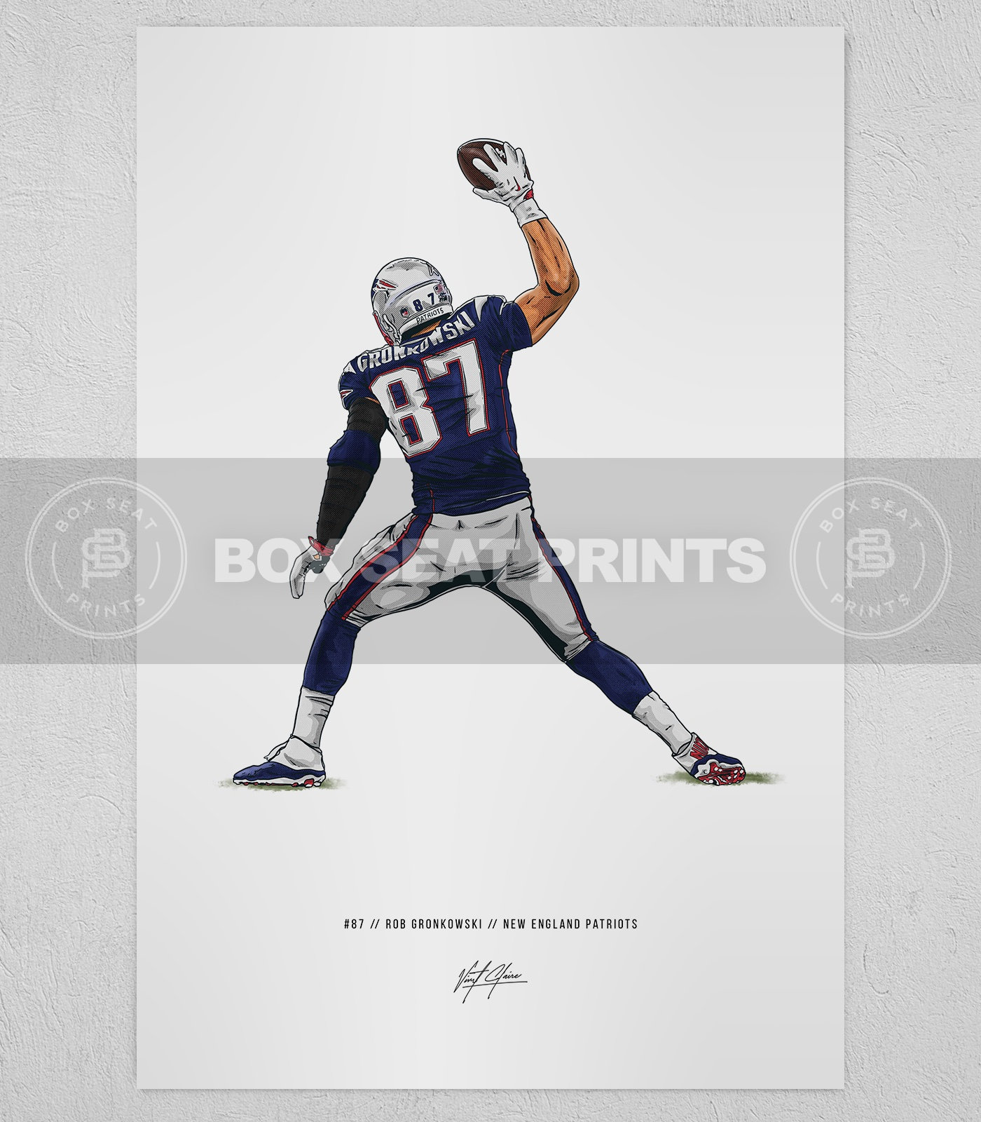 Rob Gronkowski Patriots Wallpaper