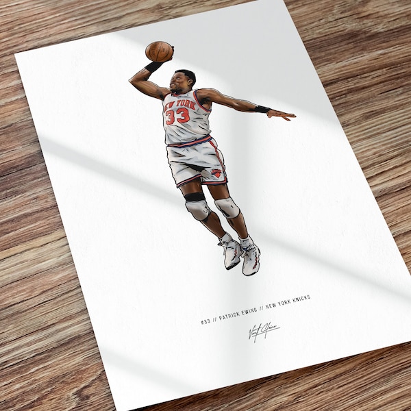 John Starks Dunk Poster - Etsy