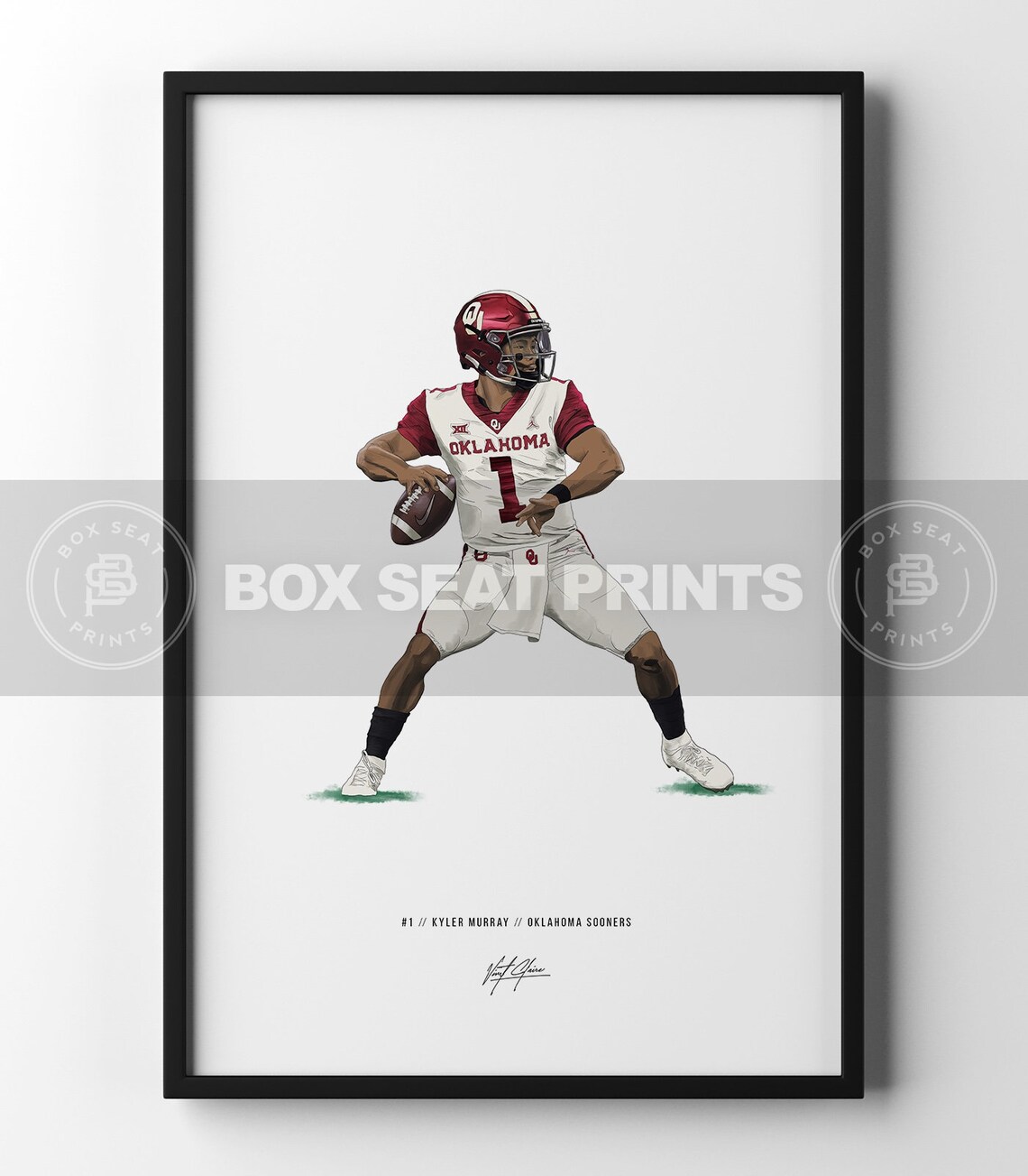 Kyler Murray Art Illustrated Print Poster Kyler Murray - Etsy