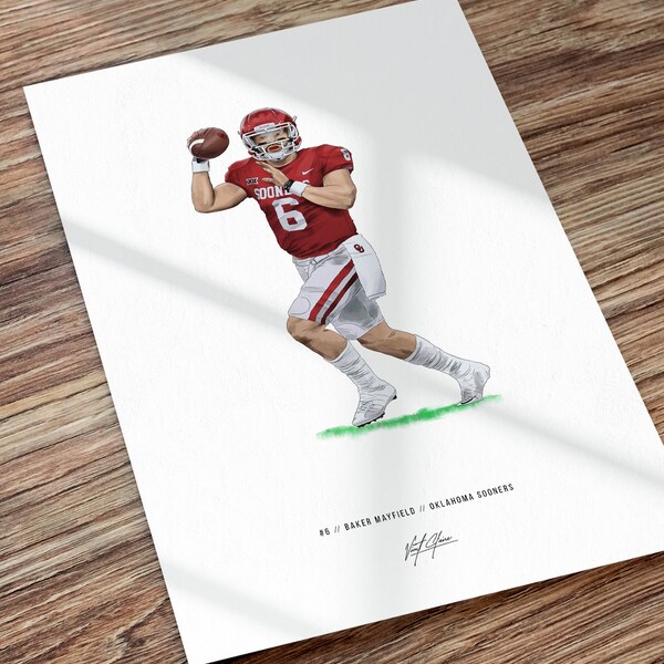 Baker Mayfield - Etsy