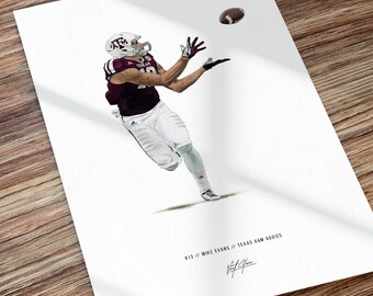 Mike Evans Poster | Etsy