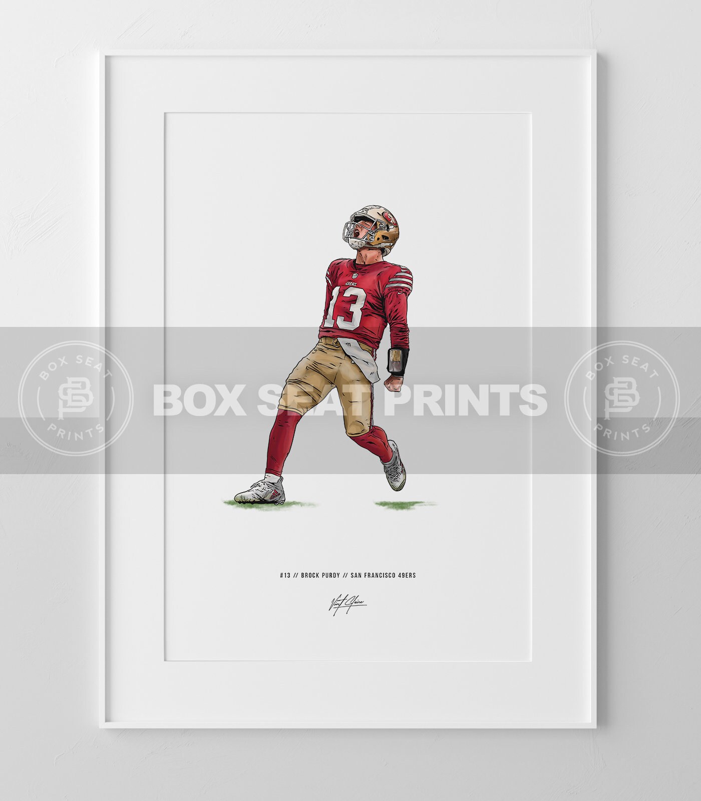 Brock Purdy San Francisco 49ers Football Poster sold by Giovanna ...