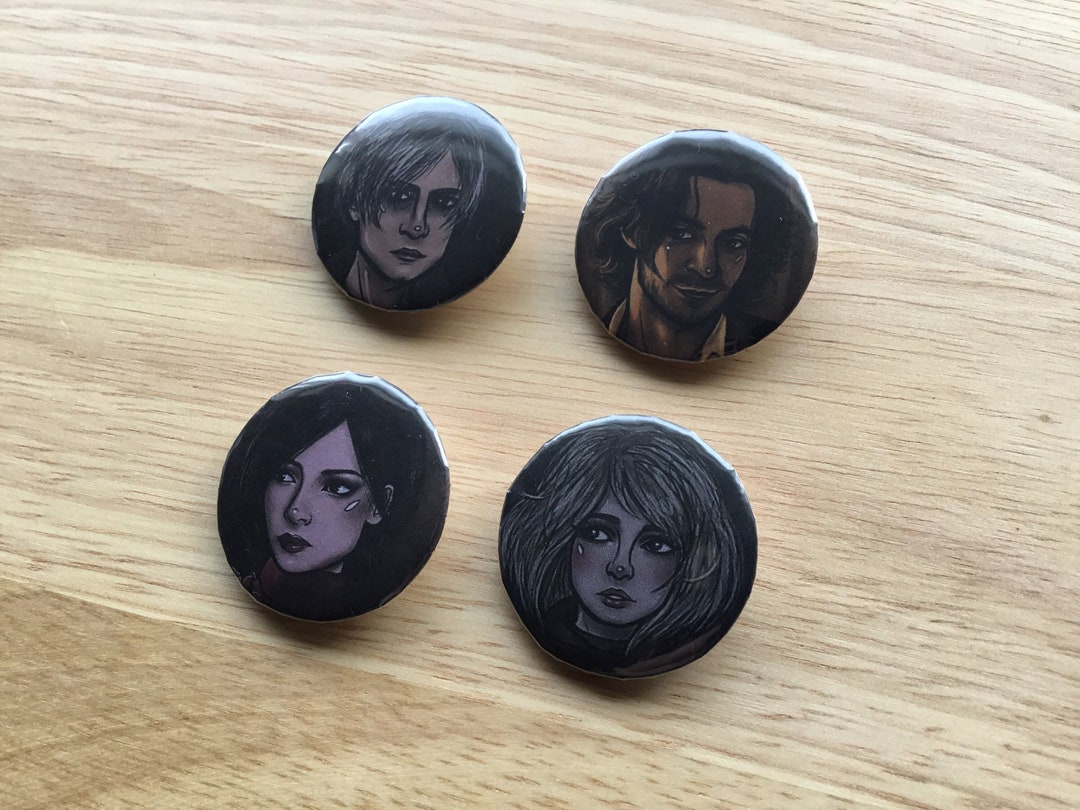 Resident Evil 4 Remake Inspired Badges 32mm - Etsy