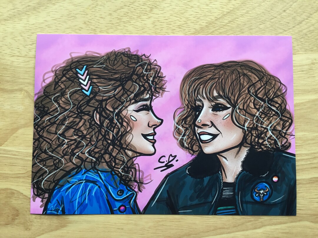 Robin and Nancy A5 Print - Etsy