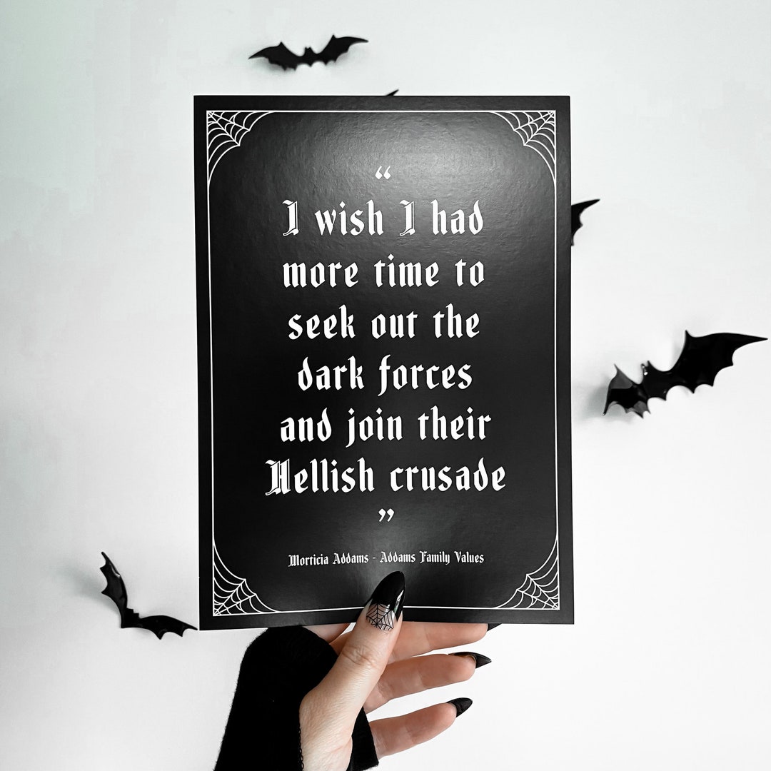 Hellish Crusade Gothic Print | Dark Art | Horror Movies | Spooky Print ...