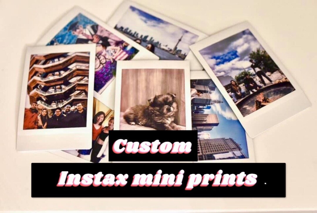Custom Instax Mini Prints - Etsy