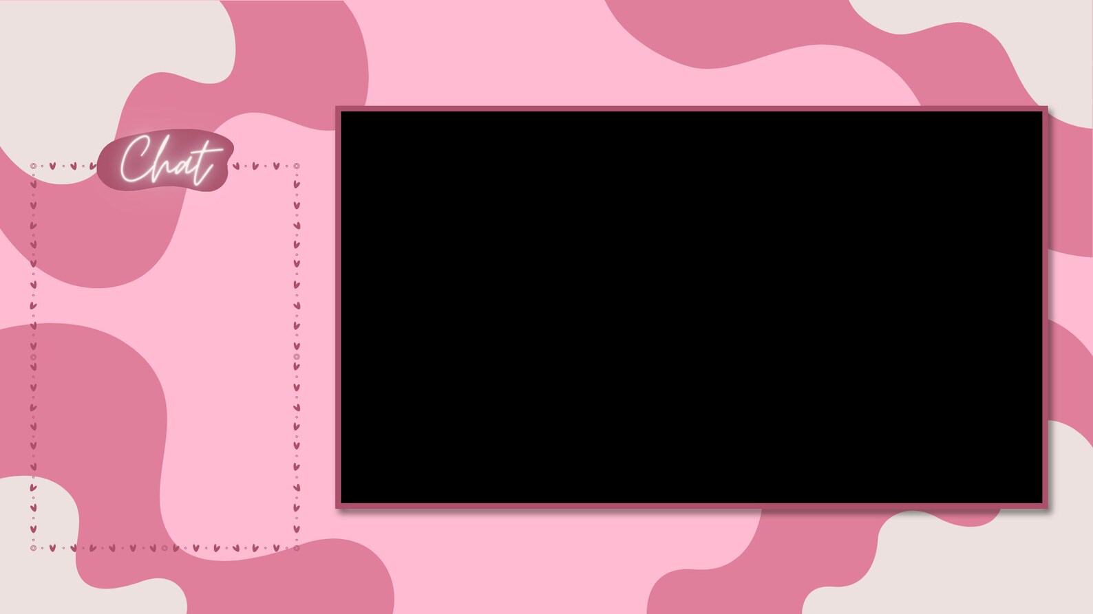 Pink Stream Bundle Twitch Starter Overlays Slightly - Etsy