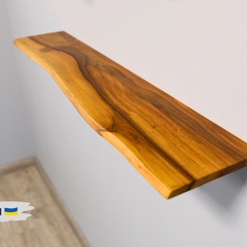 Walnut Shelf - Etsy