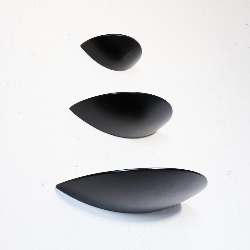 Black Moon Floating Shelf - Etsy