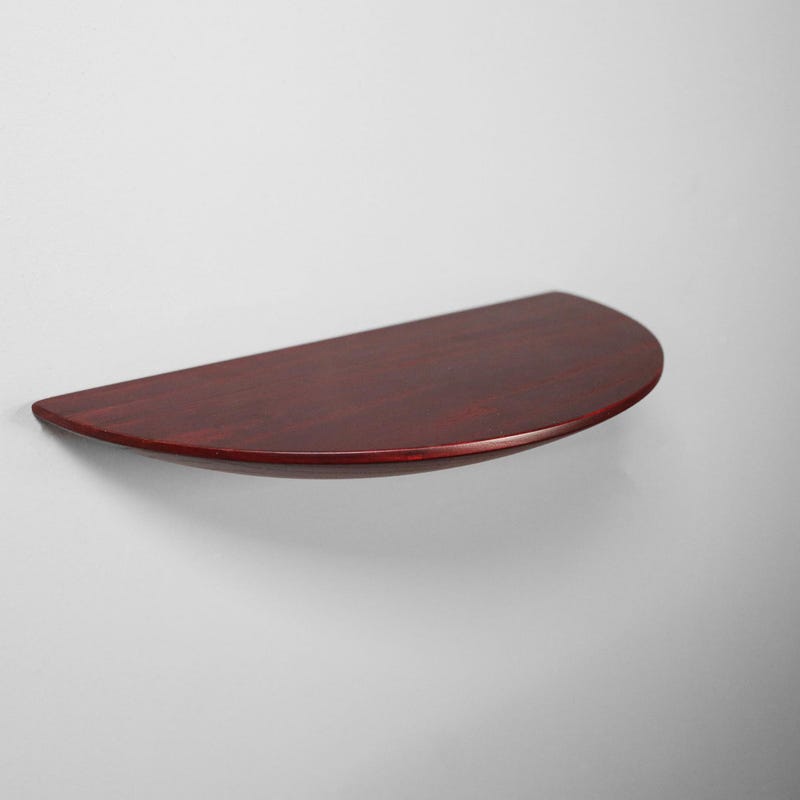 Wood Wall Shelf Circle - Etsy