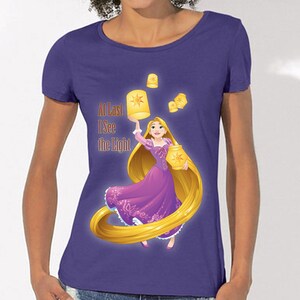 Rapunzel Shirt Girls Disney Princess Shirts for Women Disney | Etsy