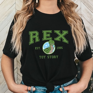 Toy Story Rex Dinosaur Shirt, Funny Cartoon Tee - Etsy
