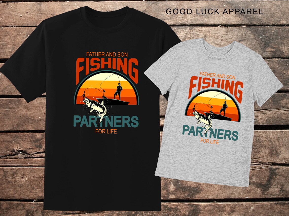 Father Son Fishing Shirts Daddy and Me Shirts Father Son - Etsy