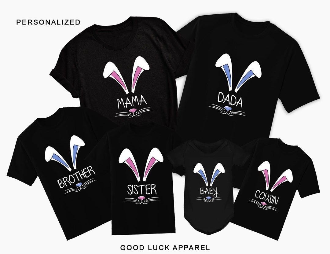 Bunny Family Shirts, Bunny Shirts, Family Easter Shirts, Matching ...