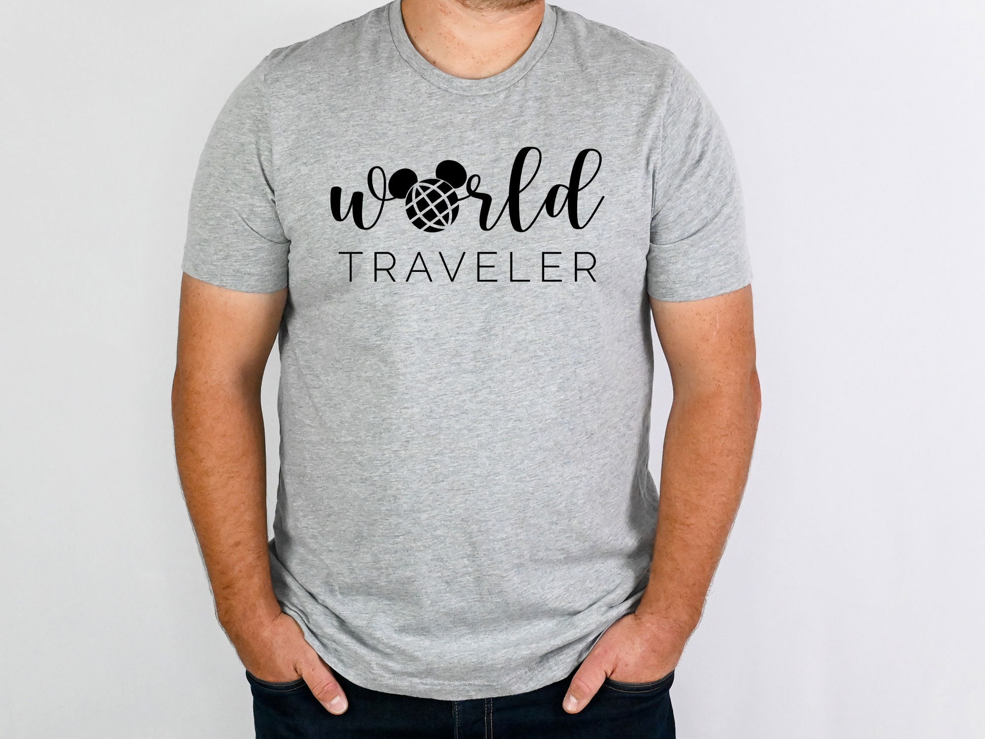 World Traveler Epcot Shirts for Women Girls Man, Epcot Family Shirts ...
