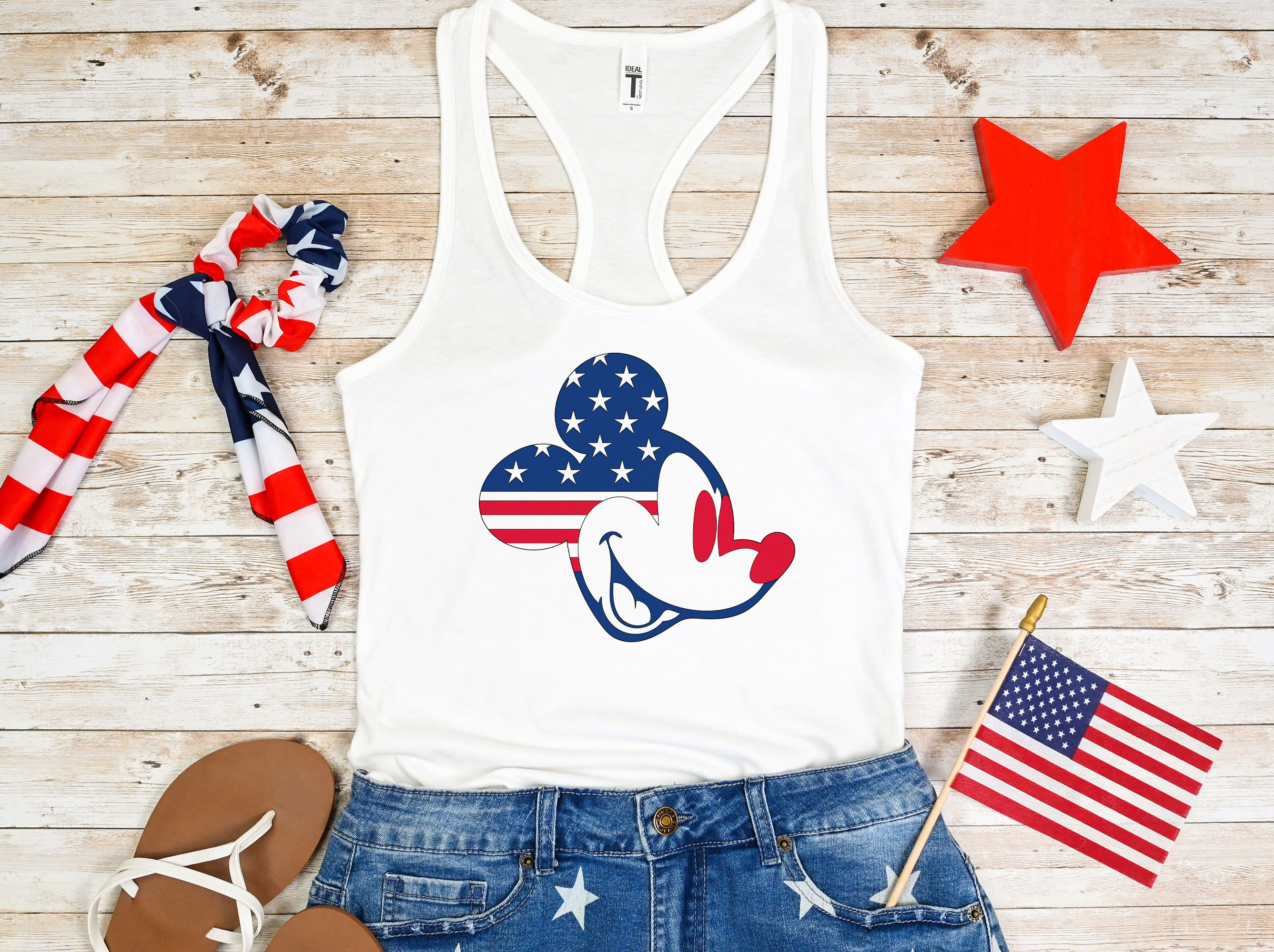 Mickey Mouse Fourth of July Shirt for Family, Disney 4th of July Shirt ...