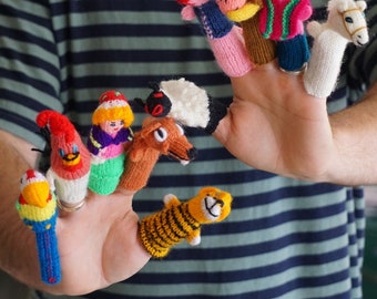 Peruvian Finger Puppets - Etsy