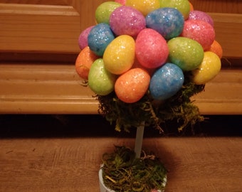 Easter Egg Topiary Tree - Etsy
