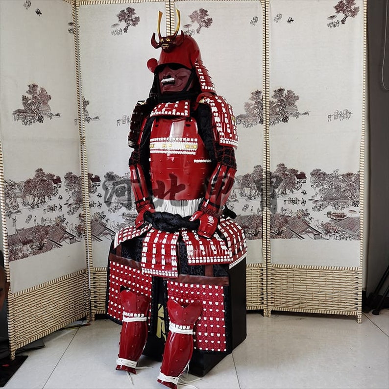 Japan Samurai Armor Version Q Full Set With Display Box Stand - Etsy