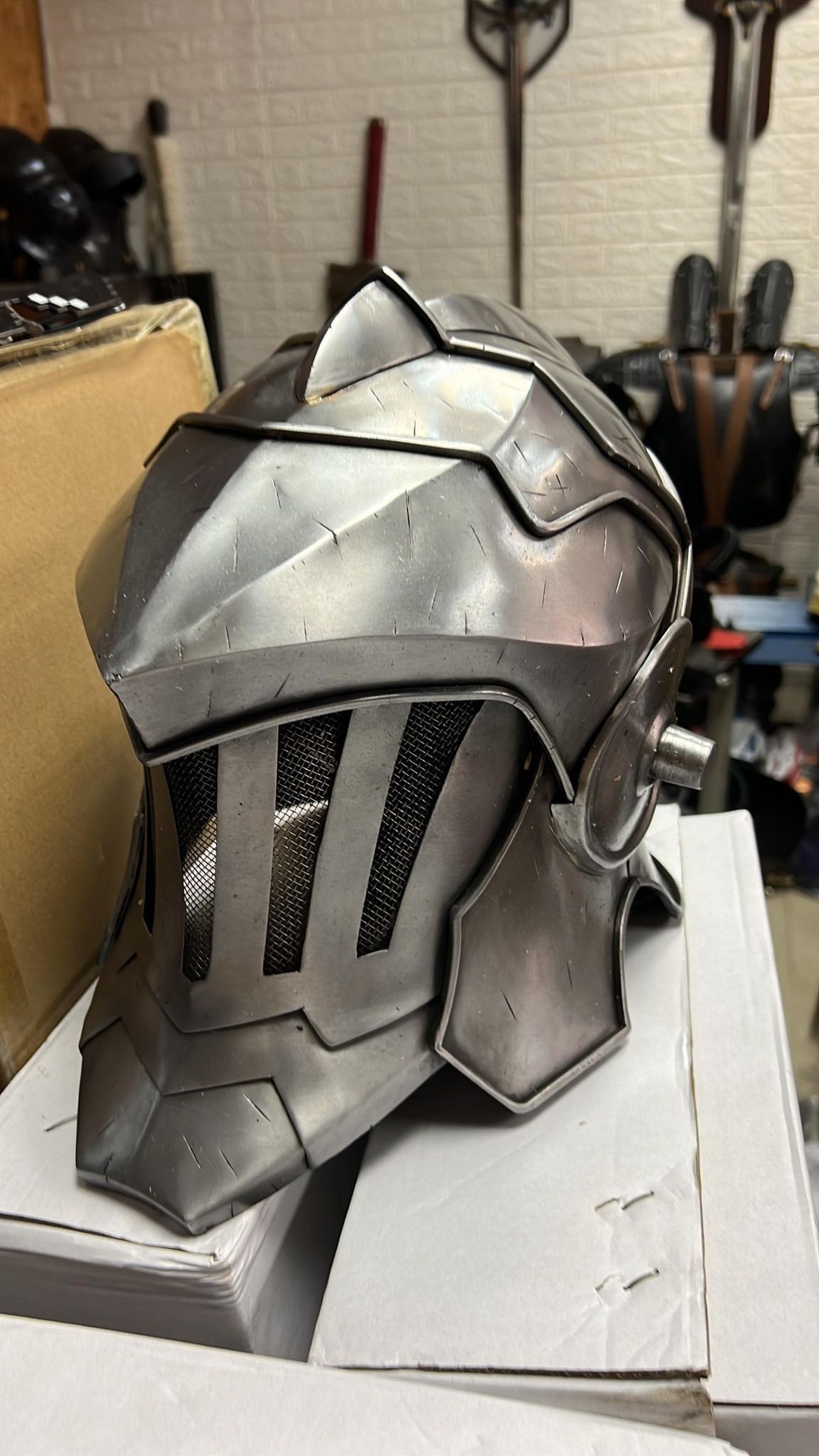 Gladiator Helmet Roman Greek Sparta Metal Cosplay Weapon Prop - Etsy