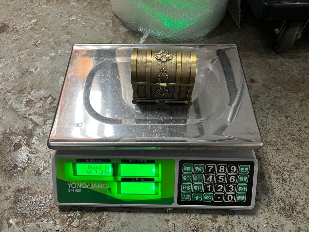 Medium Metal Treasure Box RPG Chest Decoration Item - Etsy