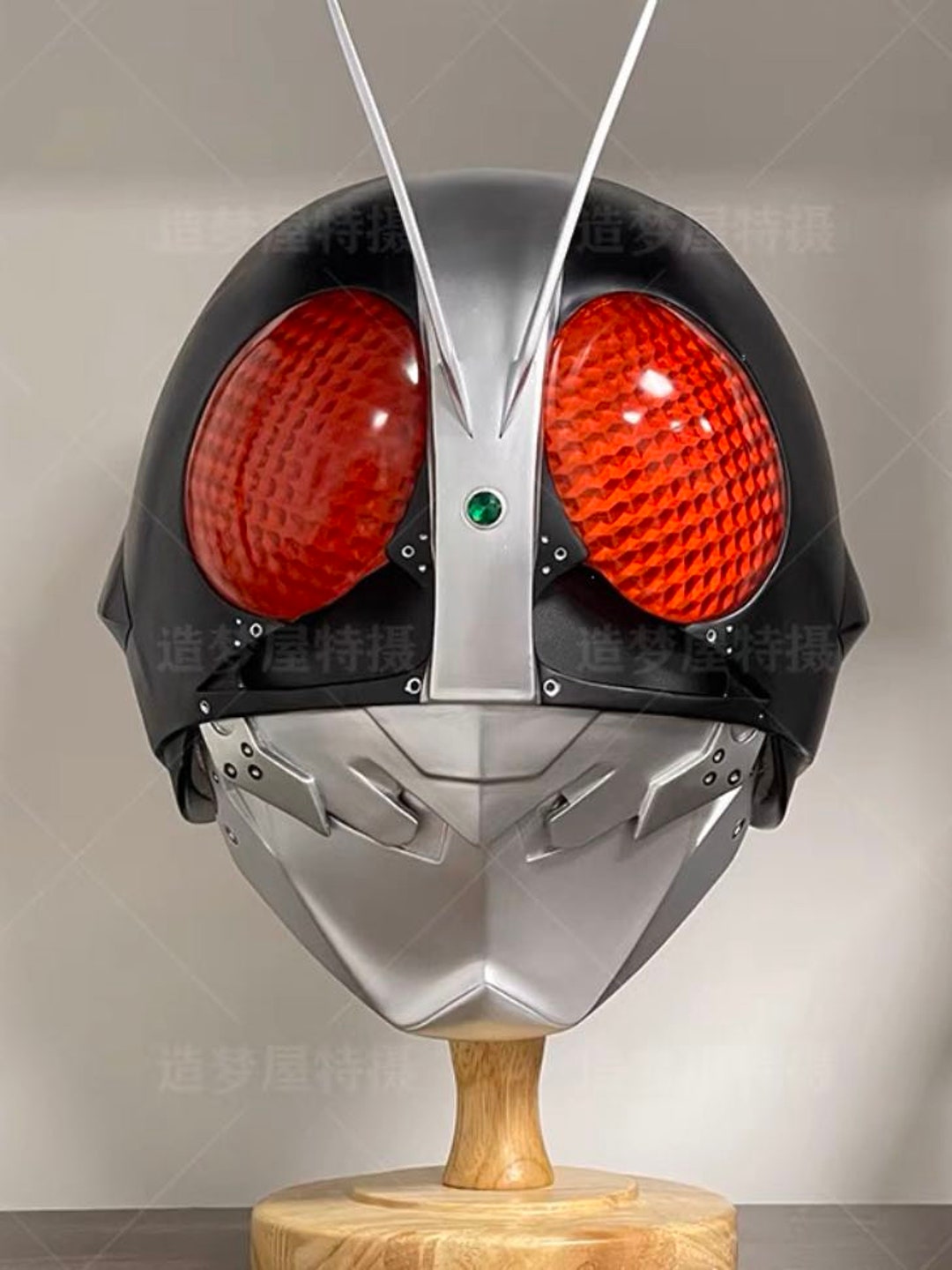 Kamen Rider Helmet V1 V2 Shocker Fiber Glass Masked Rider Mask - Etsy ...
