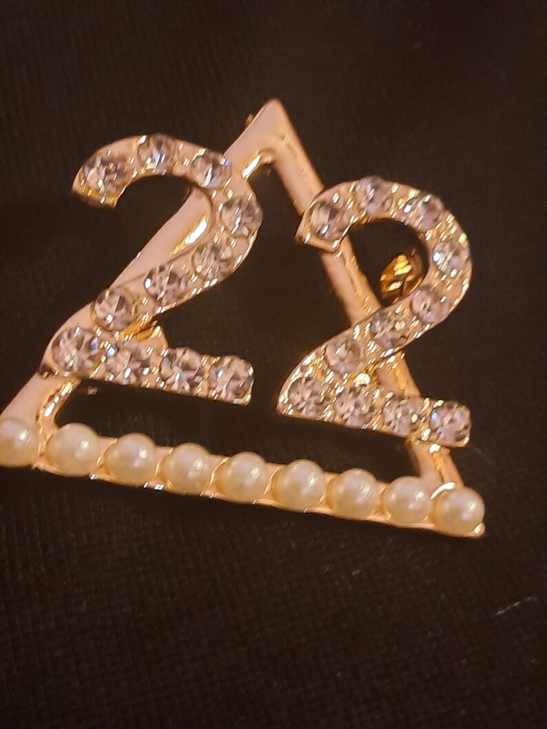 Pyramid Shaped Delta Sigma Theta Pin. - Etsy
