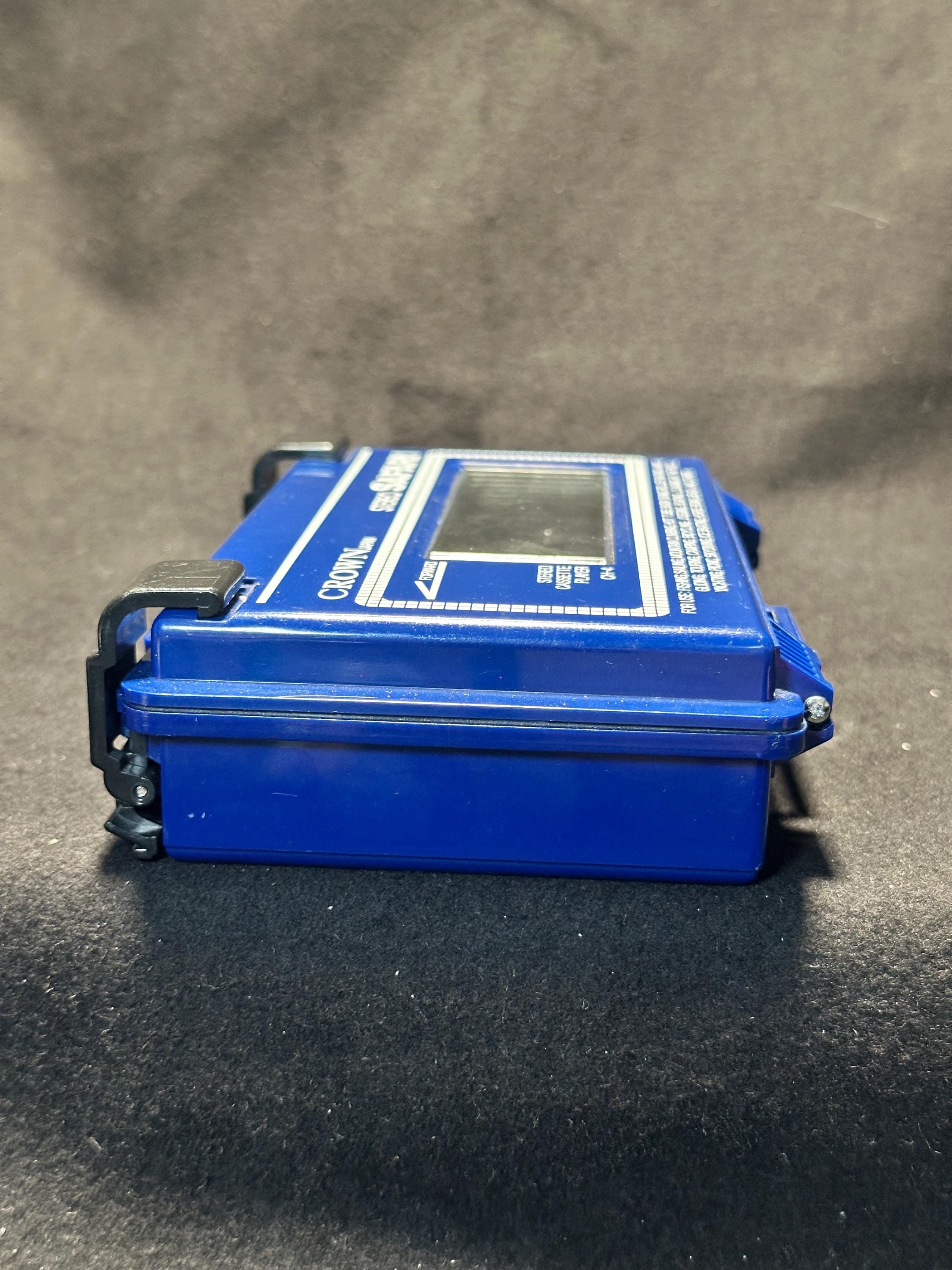 Crown Stereo Safari Portable Cassette Player Working Vintage - Etsy