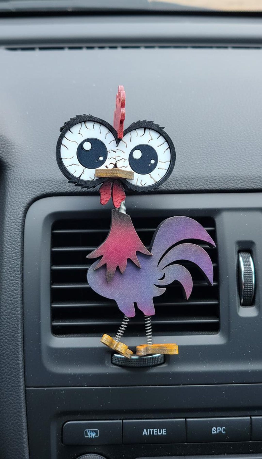 Rebel Roo™ – Rooster Chicken Breeze Buddies™ Car Vent Scenty Digital ...