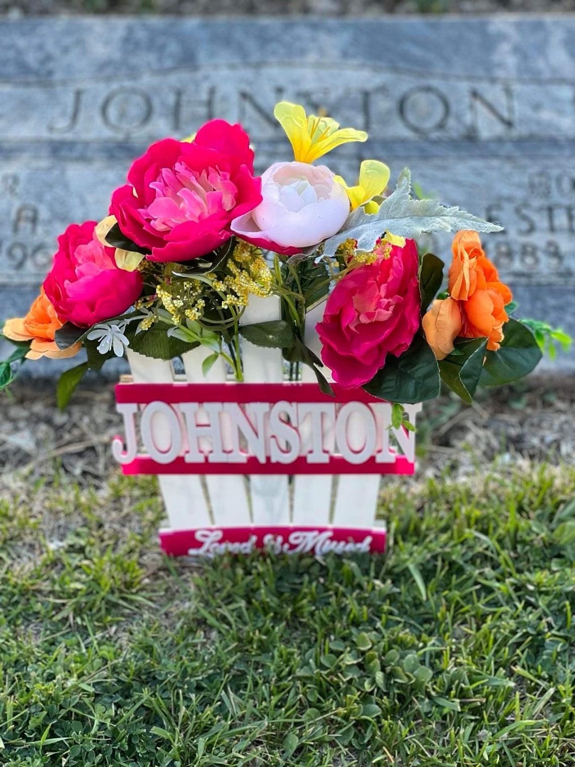 Trellis Grave Side Memorial Personalized Vector, Svg File Download Only ...