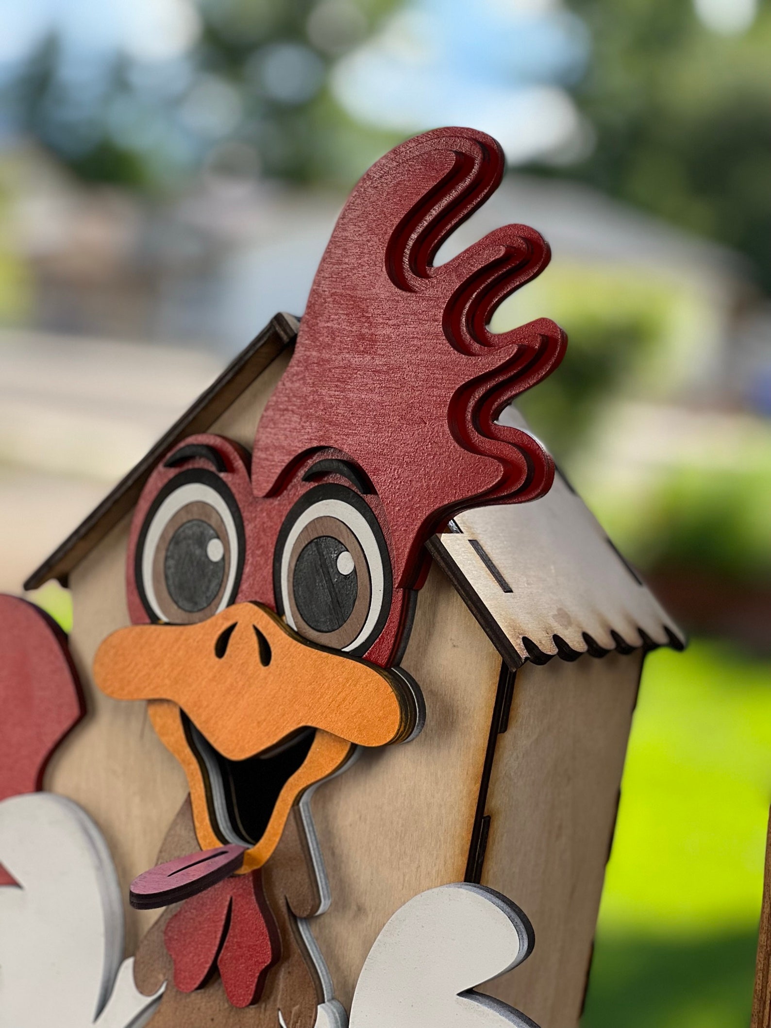 Sassy Chicken Birdhouse SVG Digital Download Design - Etsy
