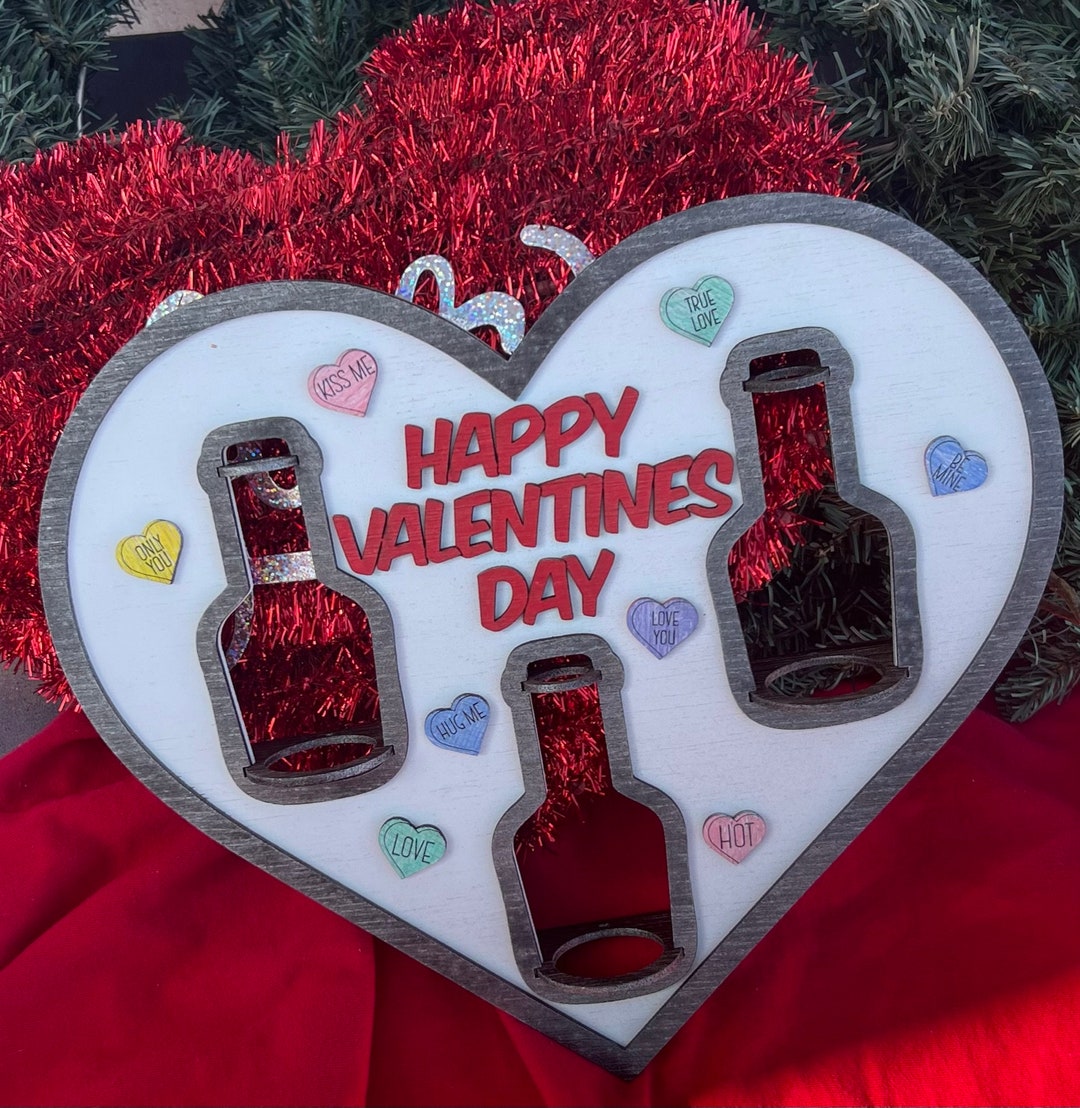 Hennessy Cognac Shooter Heart: Valentine's Day SVG Digital File - Etsy