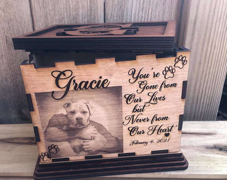 Pet Urn Cremation Storage SVG File Only - Etsy
