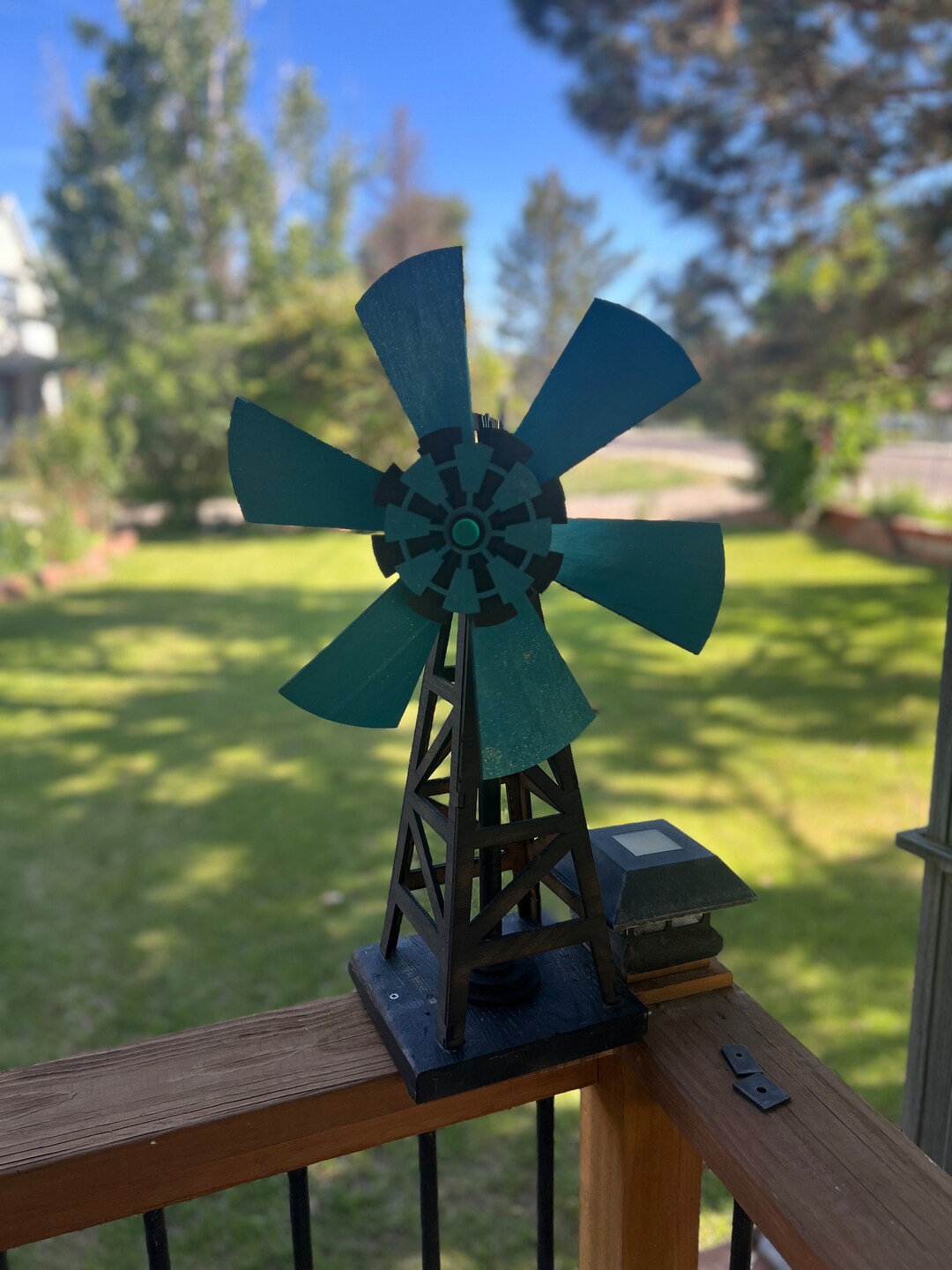 Windmill Windspinner Weathervane: Laser Cut SVG DXF File (digital ...