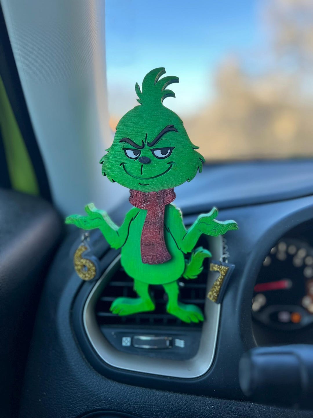 Cousin Grimble™ Creature Digital Design | Green Holiday Character ...