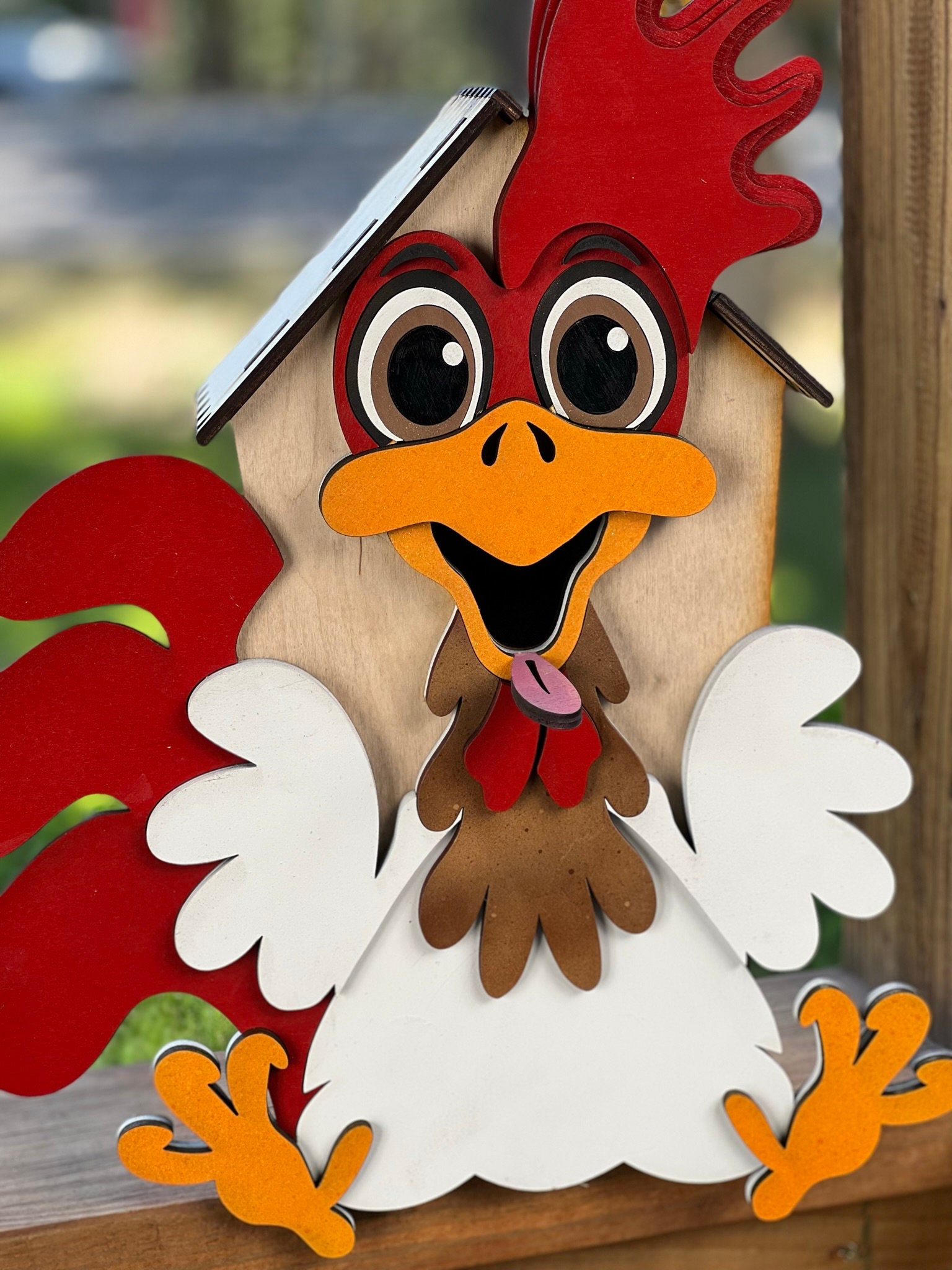 Sassy Chicken Birdhouse Svg Digital Download Design Etsy