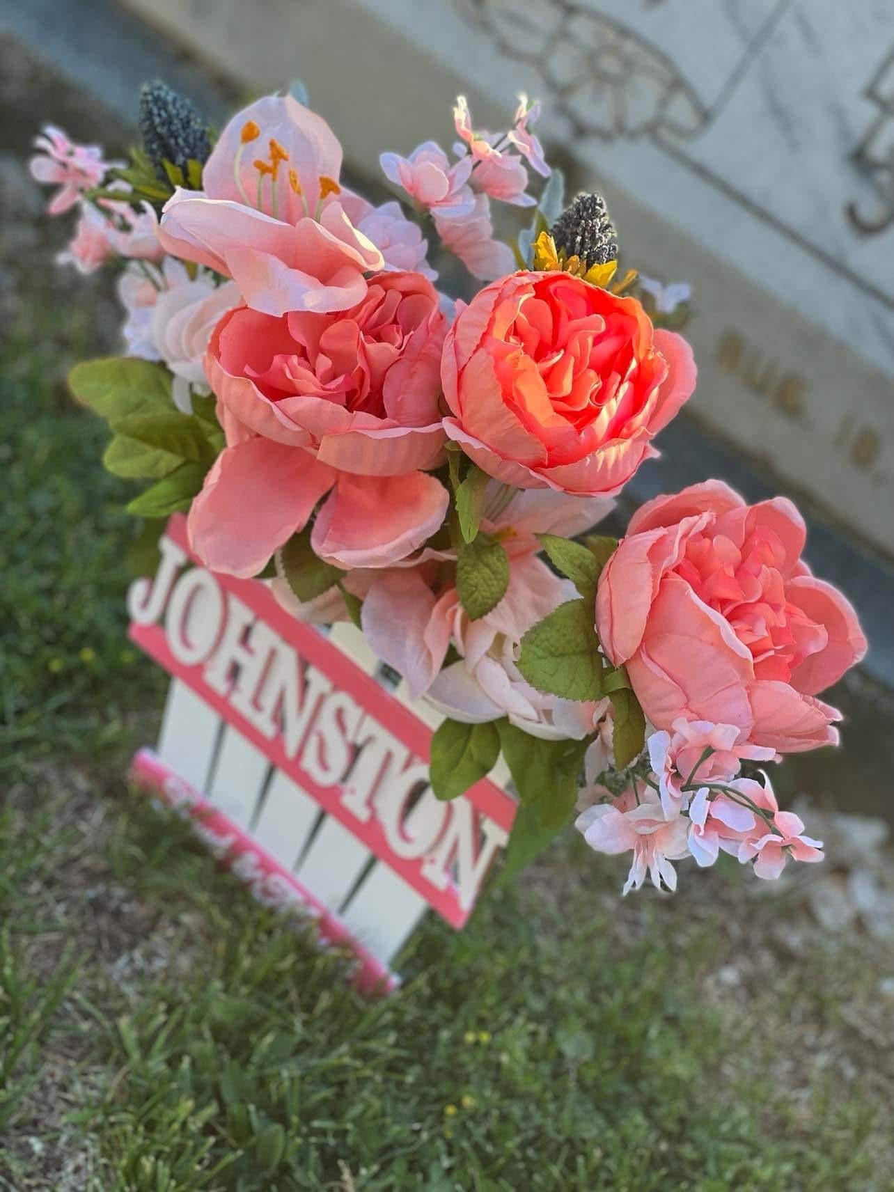 Trellis Grave Side Memorial Personalized Vector, Svg File Download Only ...