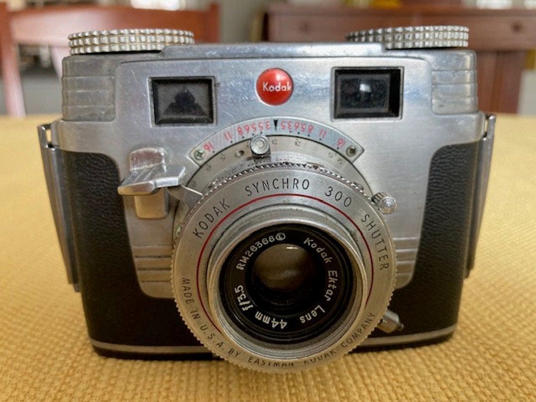 Vintage Kodak Signet 35 Camera With Syncro 300 Shutter and Original ...