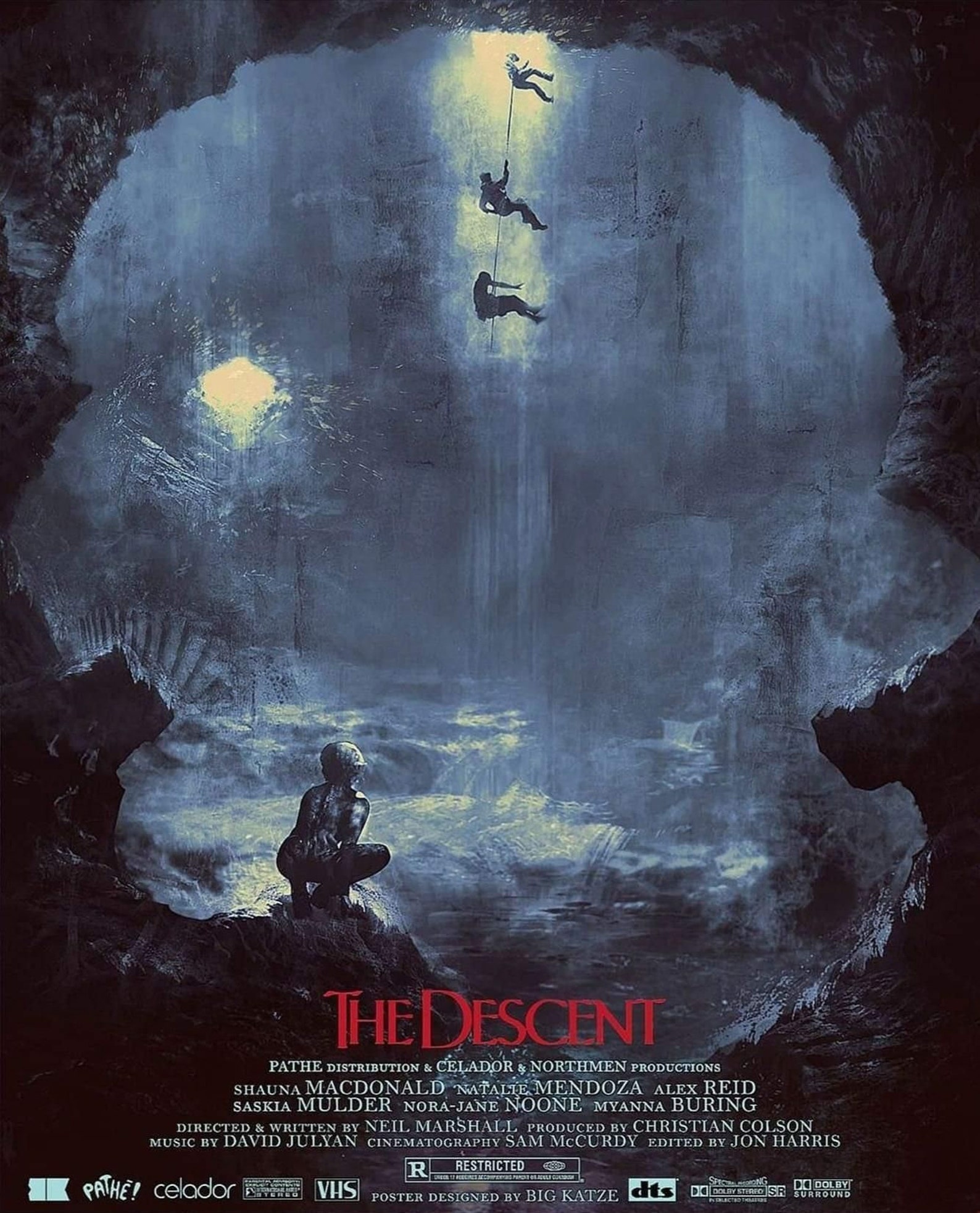The Descent Movie Poster Print A1 A2 A3 A4 A5 A6-home Decor Wall Art ...