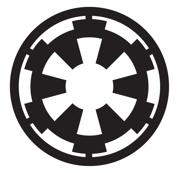 Símbolo Vectorial Del Imperio De Star Wars